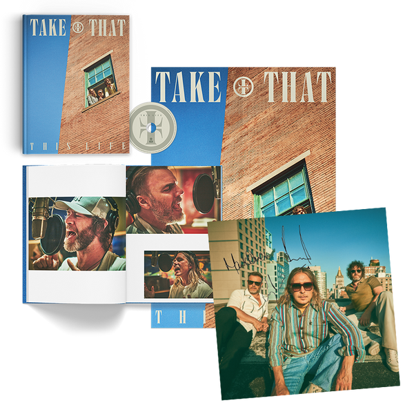 Super Exclusive Cd Book & Signed Art Card - Take That
