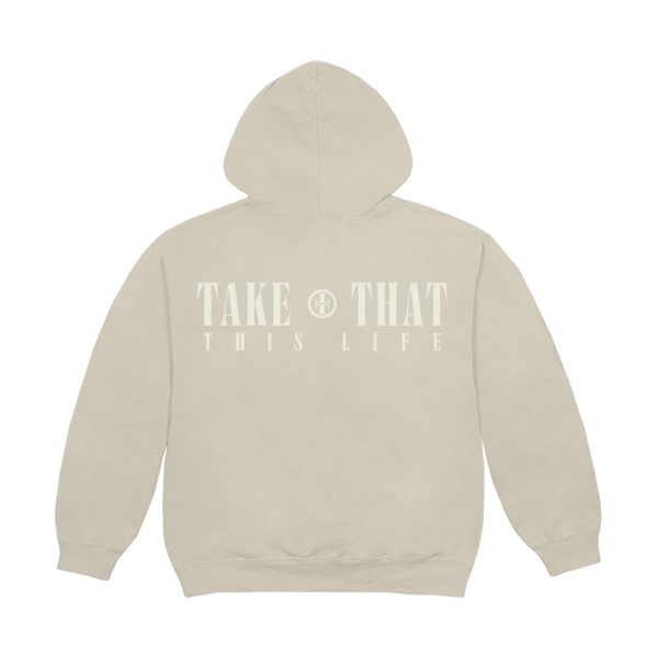 Sand Take That Logo Hoodie - Take That